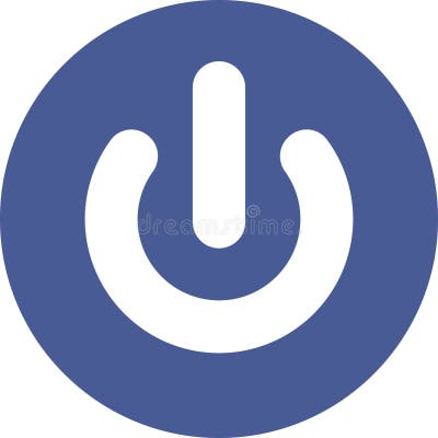 Power Button Icon. Standby Power Button Stock Vector - Illustration of ...