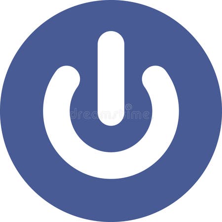 Power Button Icon. Standby Power Button Stock Vector - Illustration of ...