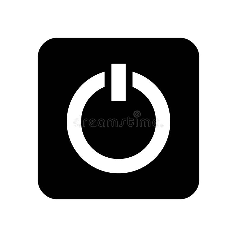 Power Button Icon Vector Design Templates Stock Illustration ...