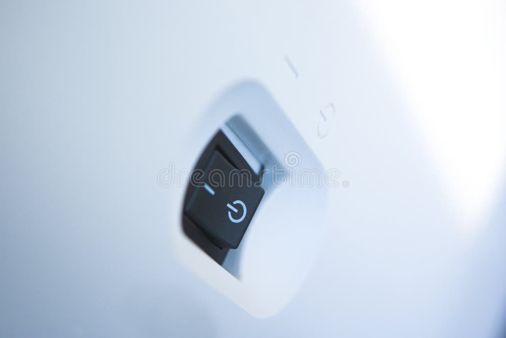 Power button stock image. Image of copy, field, depth - 39129403