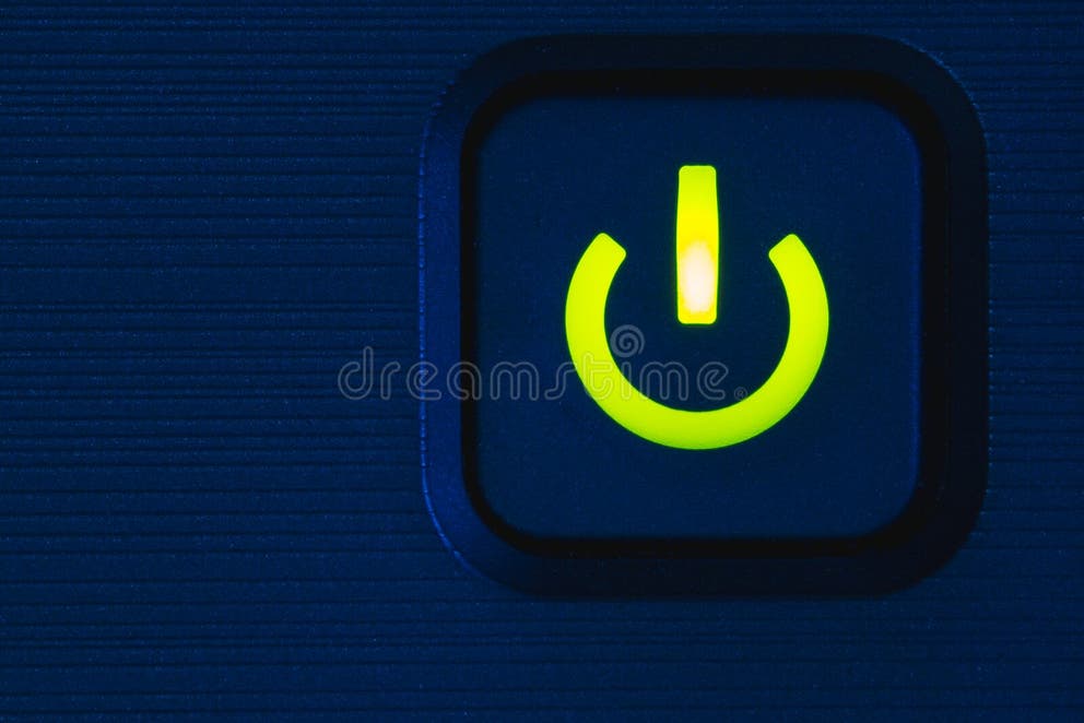 Power Button stock photo. Image of circle, switch, copy - 49963050