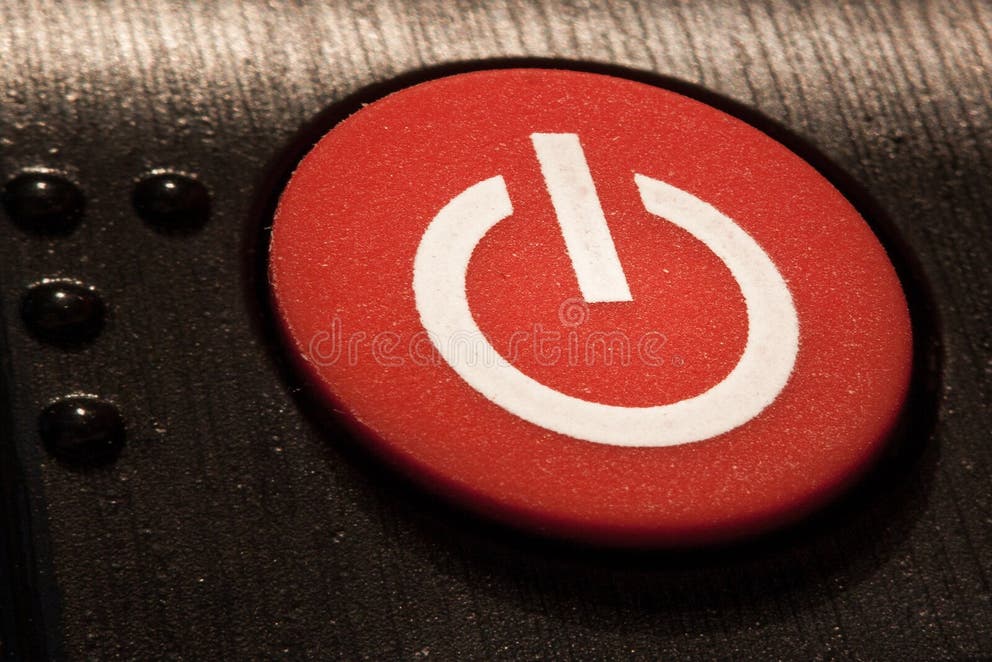 Power button stock image. Image of technology, controller - 37398953