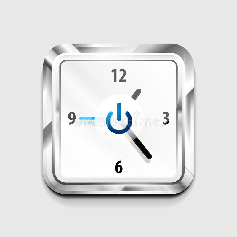 Power Button Technology Logo, Digital Art Techno Concept, on Off Icon ...