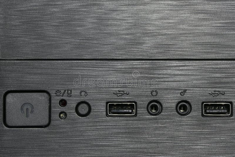 Power button and USB port stock image. Image of electronic - 152080783 Power button and USB port stock image. Image of electronic - 152080783