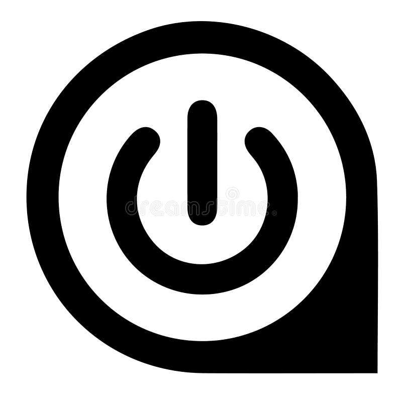 Power Button Vector. Start Vector Icon Stock Illustration ...