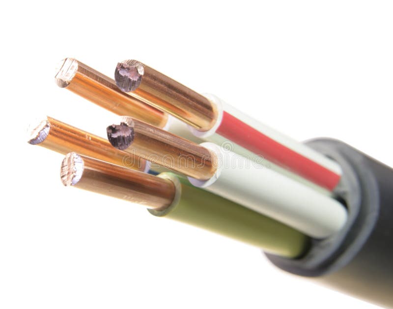 Power cable stock image. Image of copper, cable, metal - 35436163