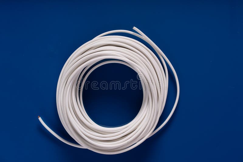 Power Cable for Electrical Wiring and Electrical Device Stock Image ...