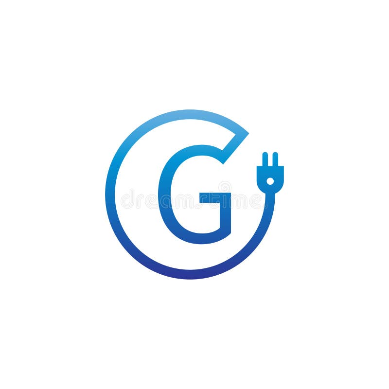 Letter G Power Jack Electric Stock Illustrations – 6 Letter G Power ...