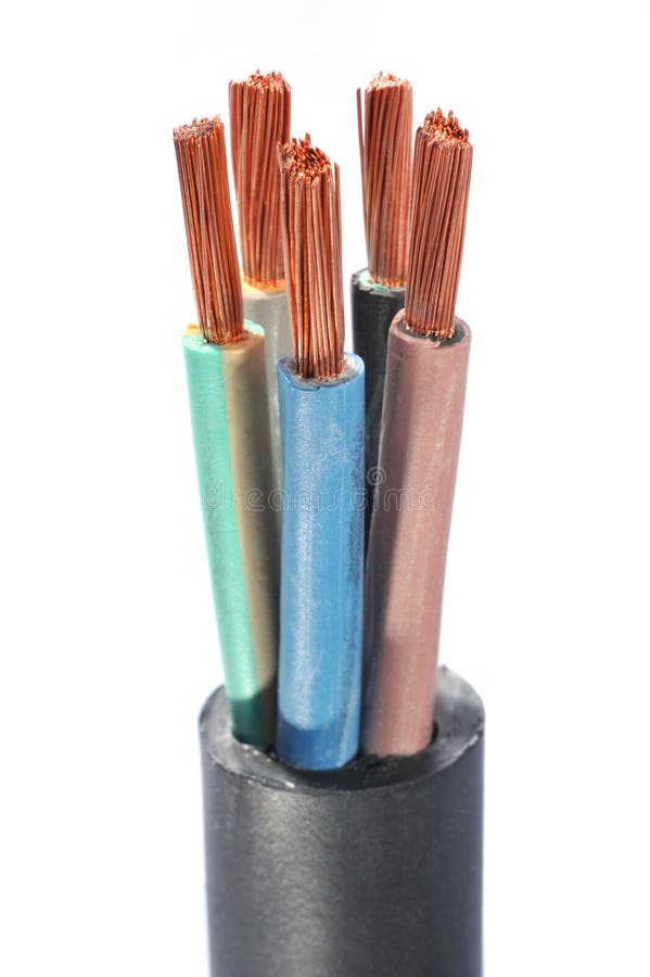 Power cable stock image. Image of cable, black, power - 42060299