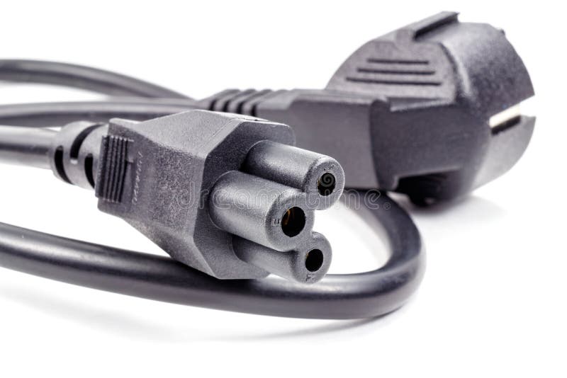 Electric Socket in White Plastic Case Installed on DIN Rail of ...