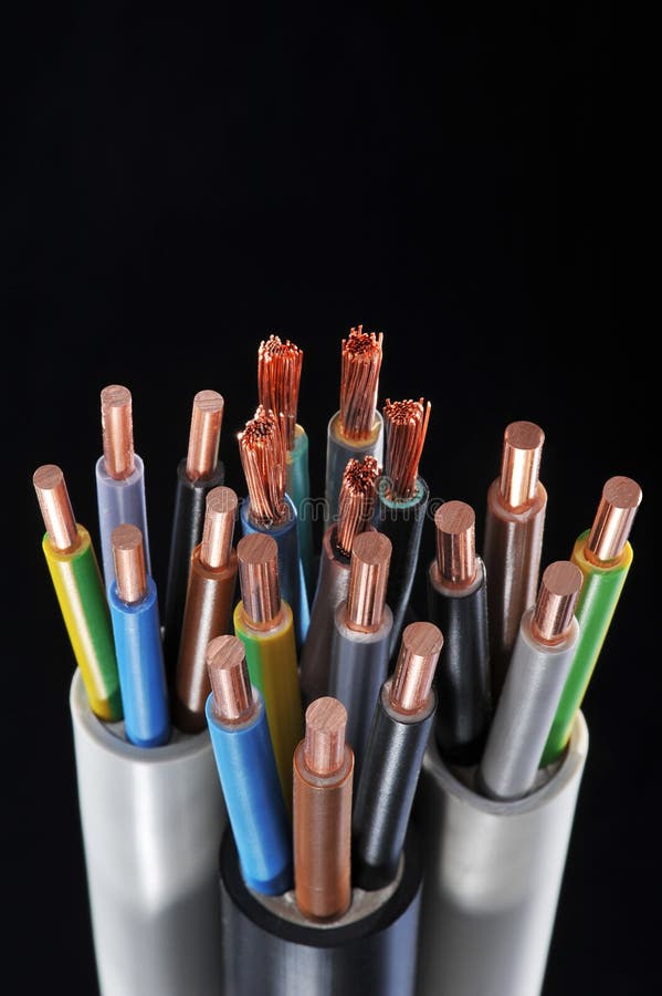 Power cables stock image. Image of electrical, insulation - 41231395