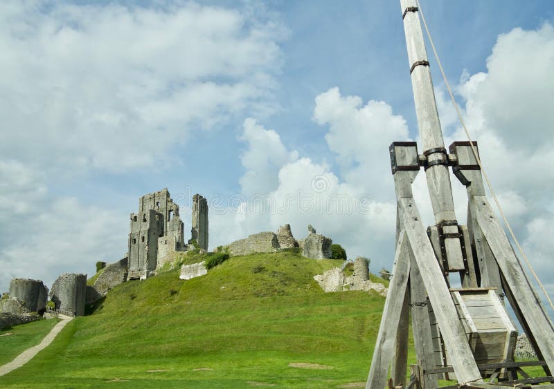 The power of the castle stock photo. Image of nature - 119927636