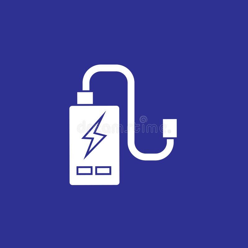 Portable Power Charger Icon Stock Illustrations – 4,337 Portable Power ...
