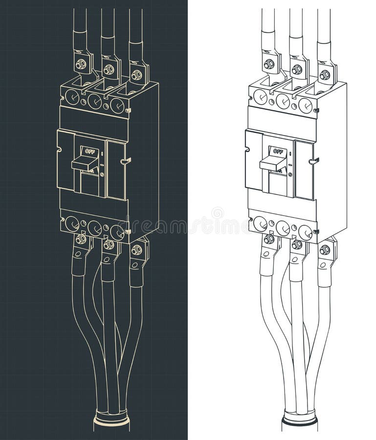 Electrical Power Blueprints Stock Illustrations – 468 Electrical Power ...