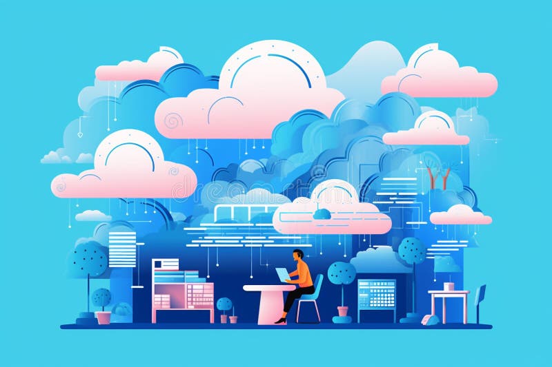 The Power Of Cloud Computing Interconnected Network Of Virtual Clouds Where Data Flows
