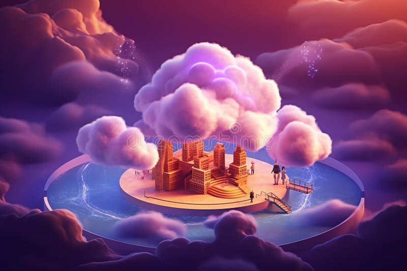 The Power Of Cloud Computing Interconnected Network Of Virtual Clouds Where Data Flows