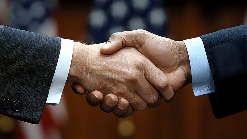 A Powerful Handshake stock illustration. Illustration of skills - 369435648