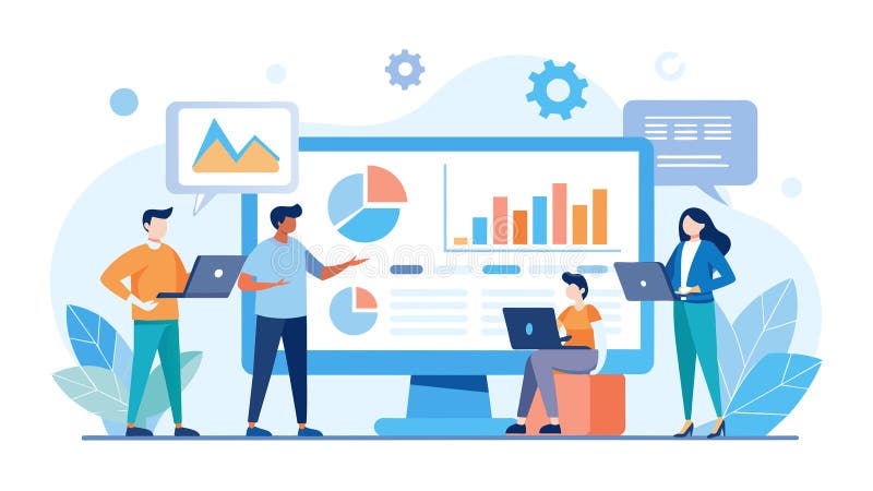 Power of Collaboration, Unlocking Growth through Shared Insights Stock ...