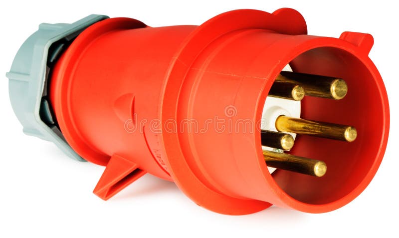 Power connector stock photo. Image of copper, contact - 14229162