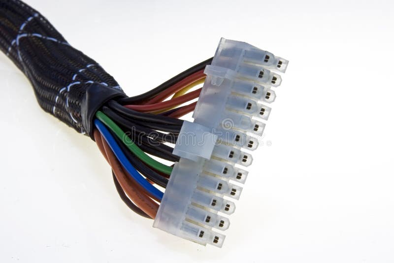 Power connector stock image. Image of connection, component - 3987777