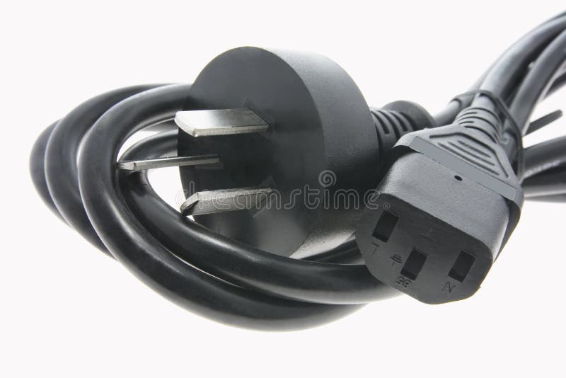 Power Cord stock image. Image of life, object, cord, connection - 4662825