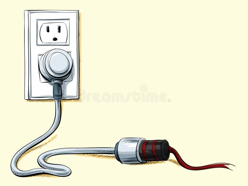 Power Outlet Cartoon Stock Illustrations – 1,814 Power Outlet Cartoon ...