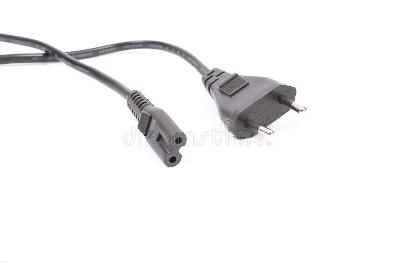 Power cord connector stock image. Image of connection - 12042079