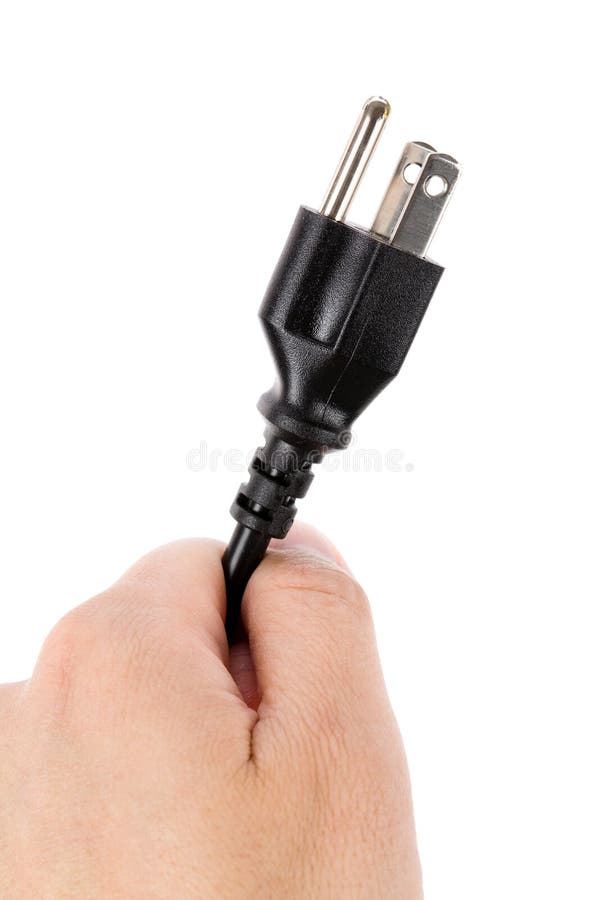 Power Cord Plug stock image. Image of current, energy - 5476361