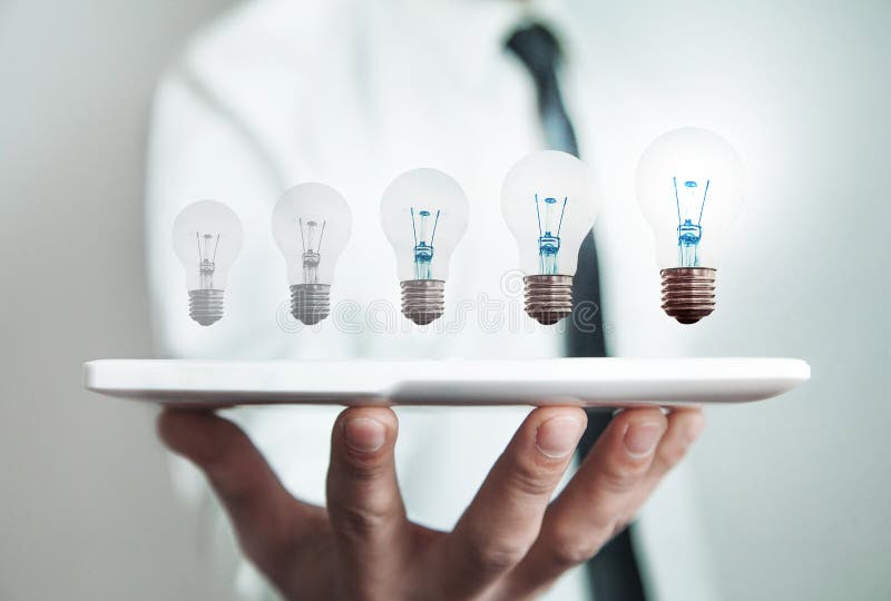 Power of Creativity and Big Ideas. Stock Image - Image of concept ...