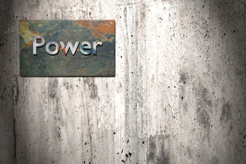 Power stock illustration. Illustration of word, symbol - 59825088