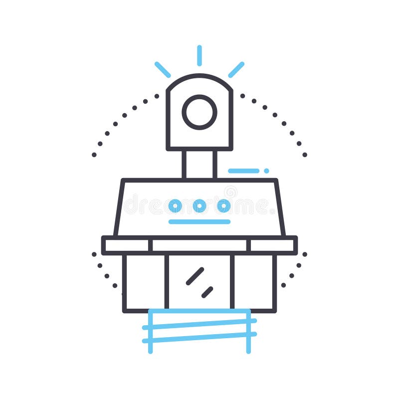 Power Diode Line Icon, Outline Symbol, Vector Illustration, Concept ...