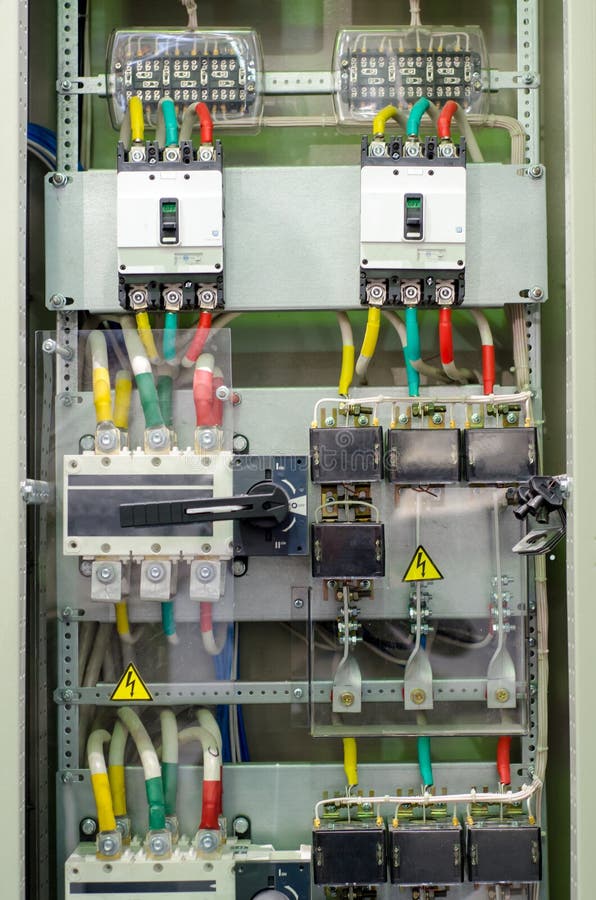 Power Distribution Panels stock photo. Image of center - 141109468