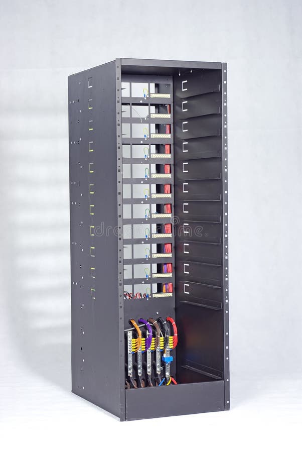Power Distribution Unit stock image. Image of wires, switches - 8896407