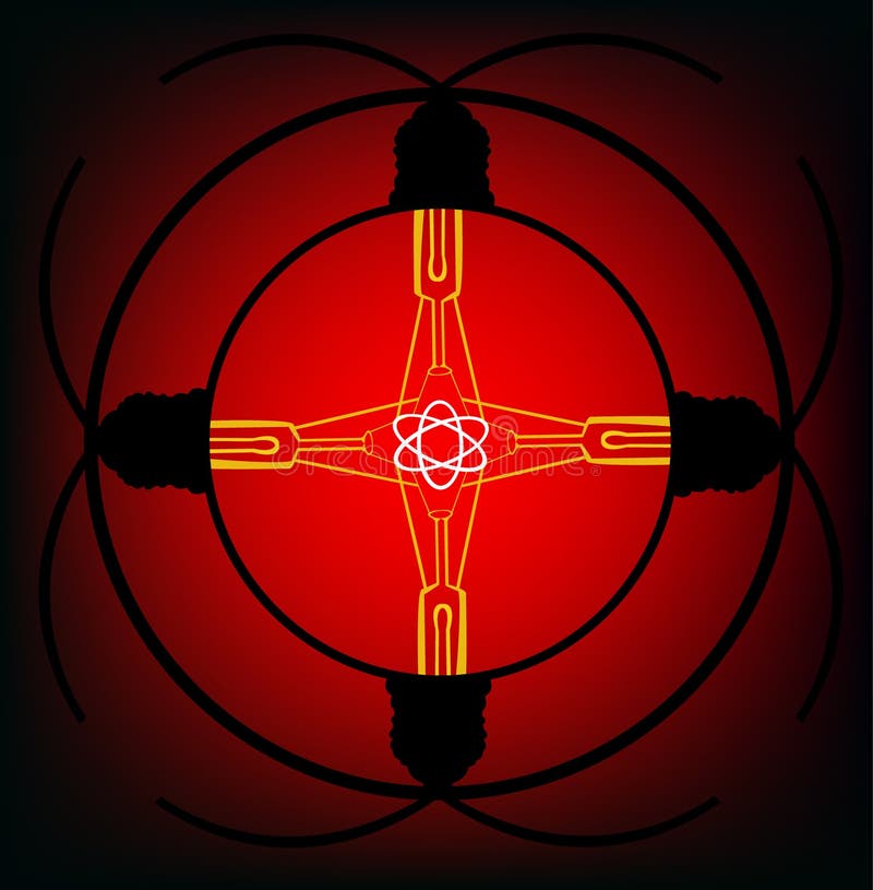 Power effect stock vector. Illustration of technology - 70661422