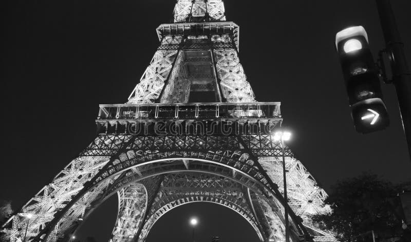 Power of Eiffel Tower in Paris Editorial Photography - Image of icon ...