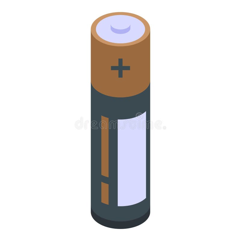 Power Energy Icon Isometric Vector. Full Battery Stock Vector ...