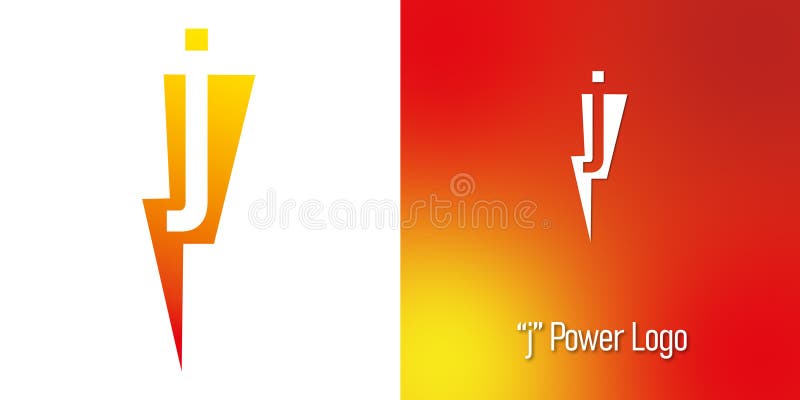Energy Lightning J Logo Stock Illustrations – 70 Energy Lightning J ...