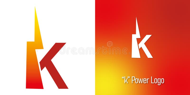 Lightning K Logo Stock Illustrations – 131 Lightning K Logo Stock ...