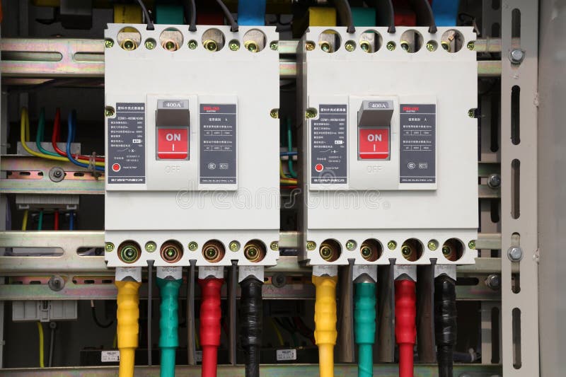 Power Equipment Distribution Box Stock Photo - Image of transmission ...