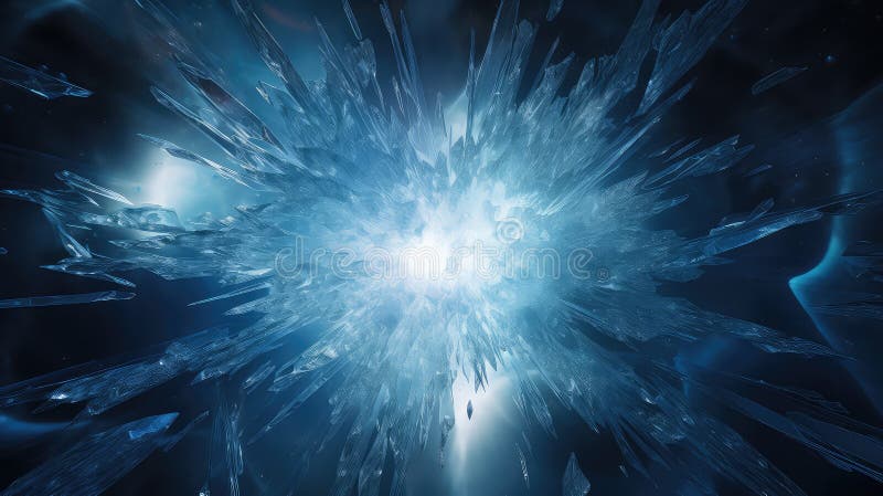 Power Explosion Dynamic Background Stock Illustration - Illustration of ...