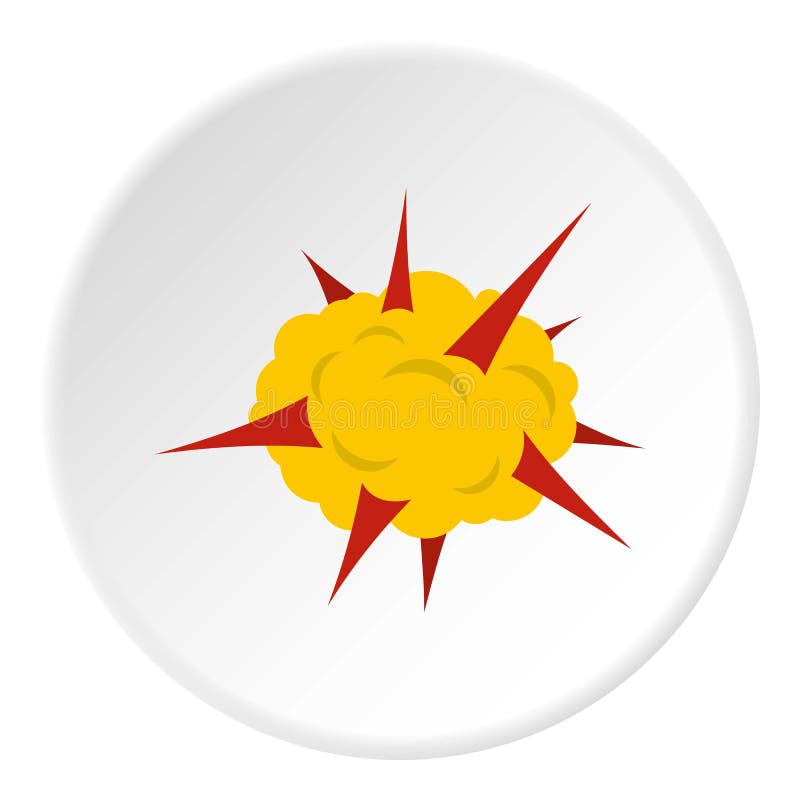 Explosion Power Logo Icons Set, Simple Style Stock Vector ...