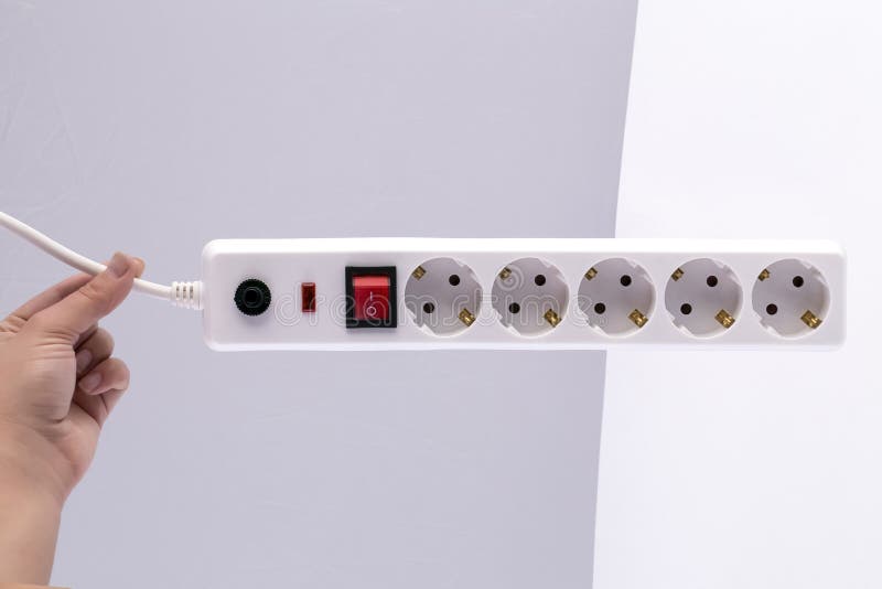 Power extension stock image. Image of multiple, energy - 135319429