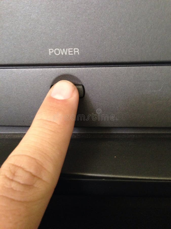 Power stock photo. Image of finger, pressing, power, television - 44169726
