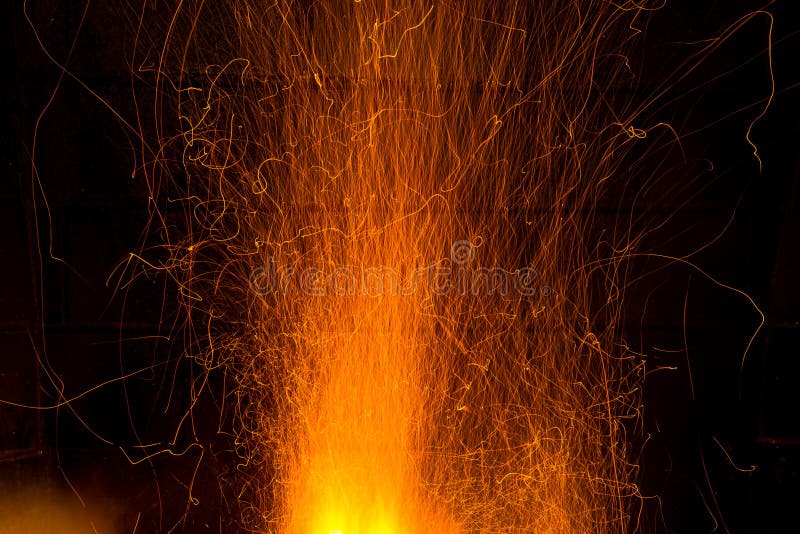 The power of fire stock image. Image of glow, campfire - 63013867