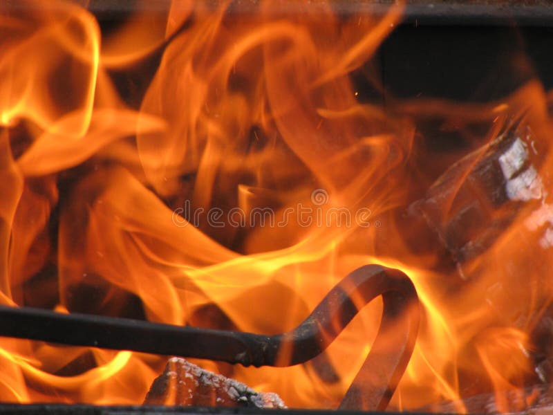 The power of fire stock photo. Image of campfire, darkness - 257478336
