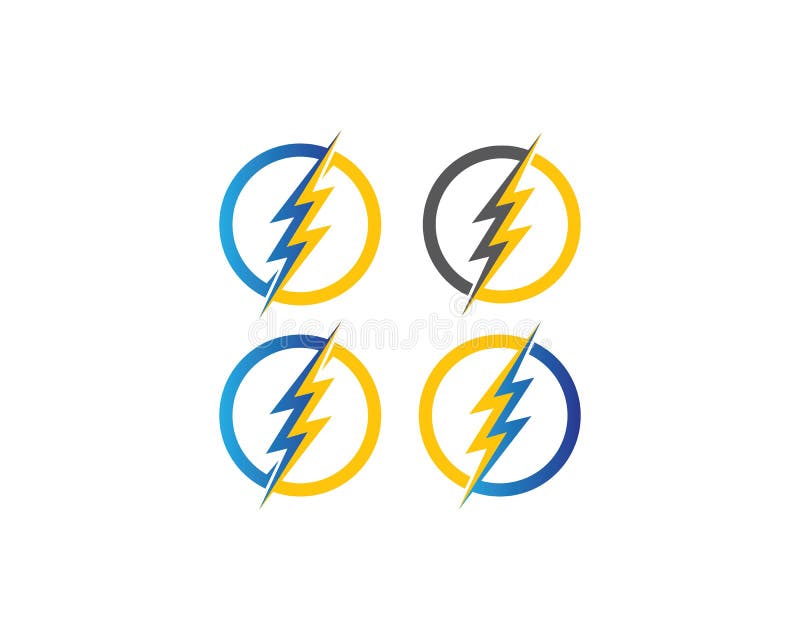 Power,flash,electric Illustration Design Stock Vector - Illustration of ...