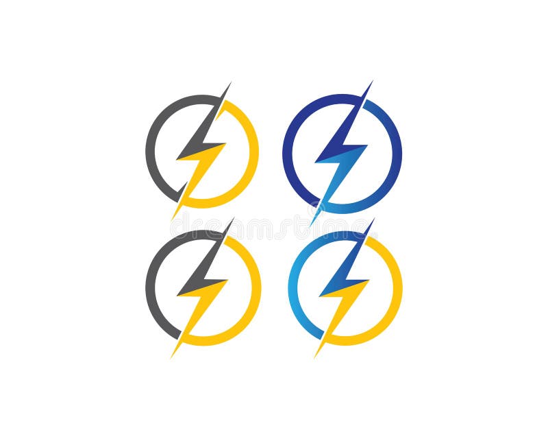 Power,flash,electric Illustration Design Stock Vector - Illustration of ...