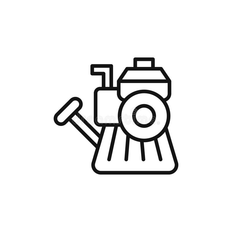 Power Float Icon Symbol on White Background Stock Vector - Illustration ...