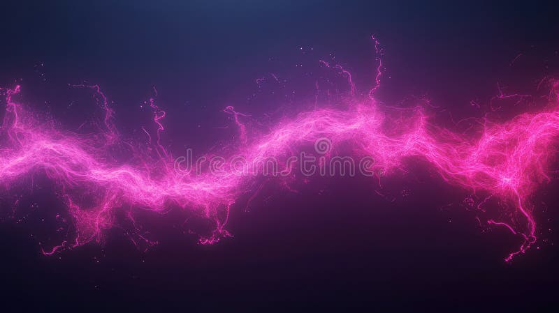 Power Flying Electric Current Stock Illustration - Illustration of ...