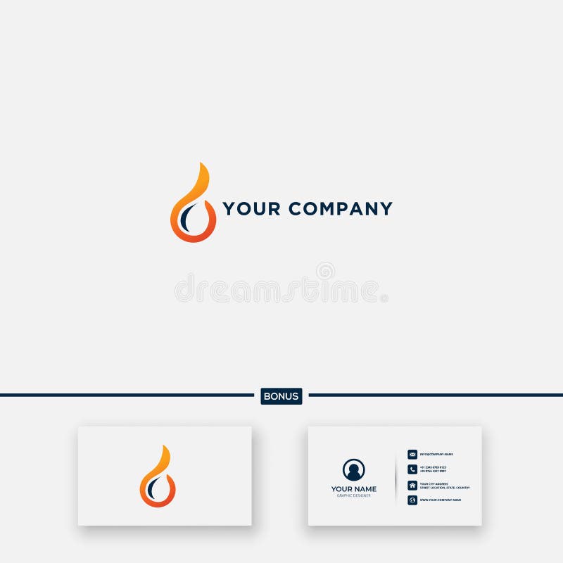 Power Gas Drop and Gear Control Oil Vector Logo Stock Vector ...